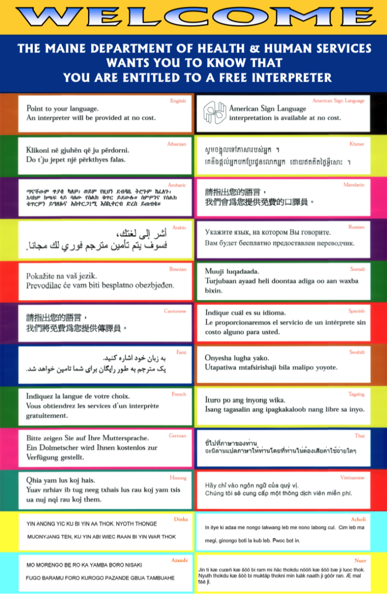 Interpreter Services | Casco Bay EyeCare South Portland | Falmouth